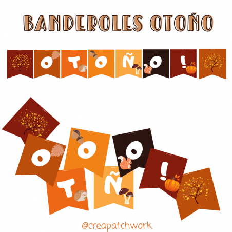 Banderines OTOÑO