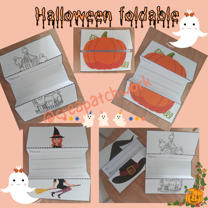 Halloweeen foldable